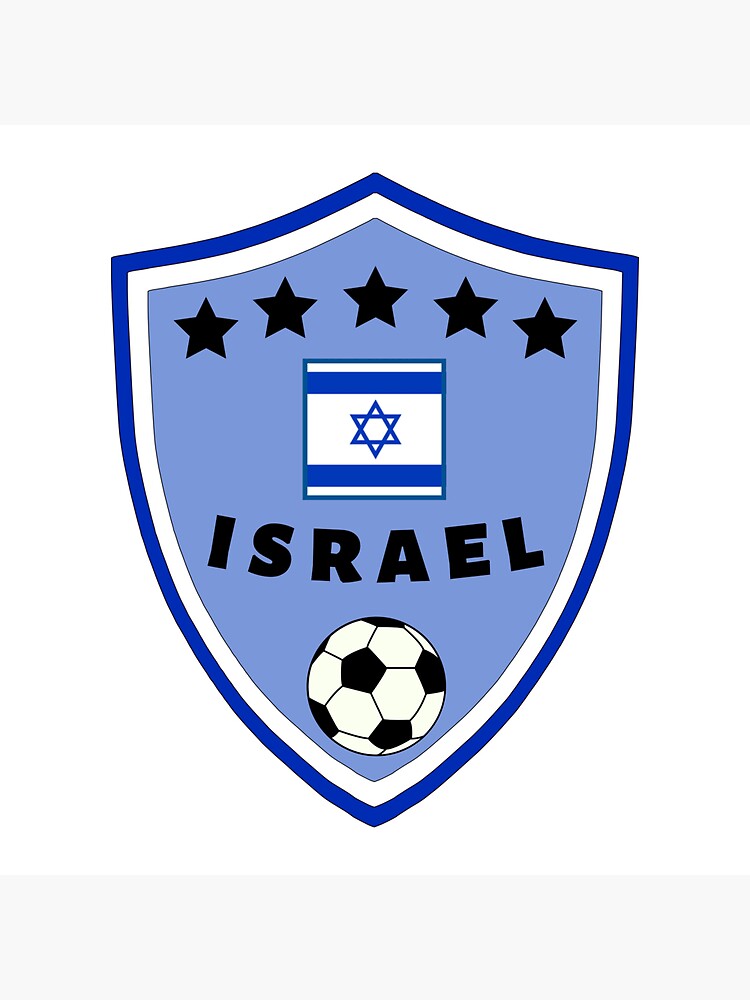 "Israel Football Team" Sticker for Sale by Footballunite | Redbubble