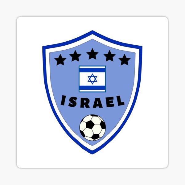 "Israel Football Team" Sticker for Sale by Footballunite | Redbubble