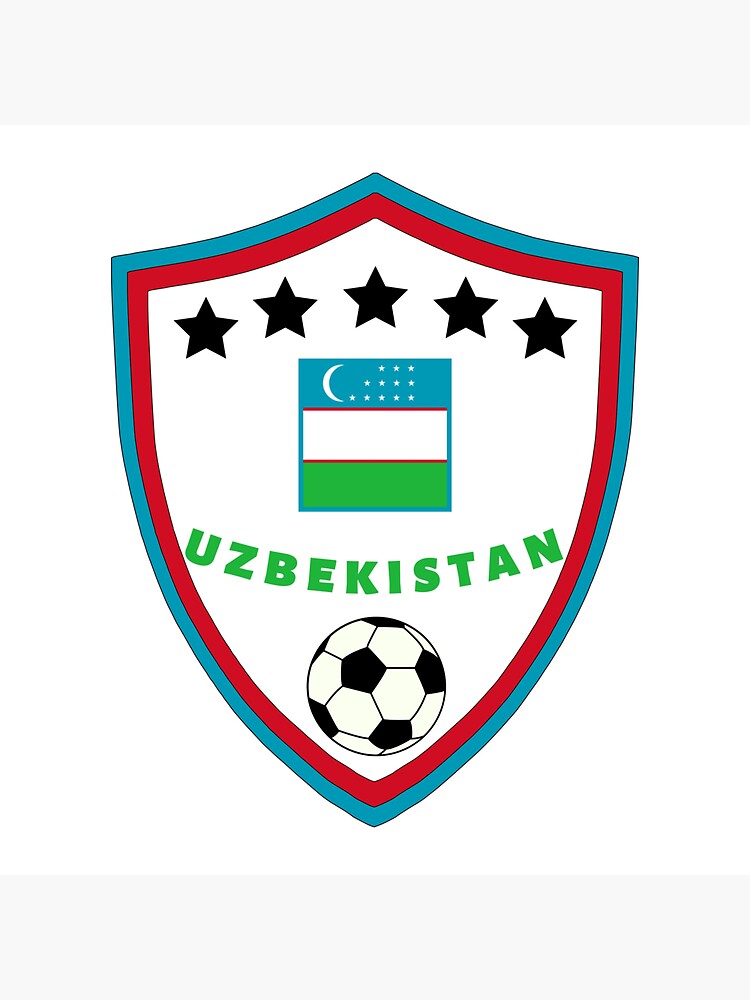 "Uzbekistan Football Team" Sticker for Sale by Footballunite | Redbubble