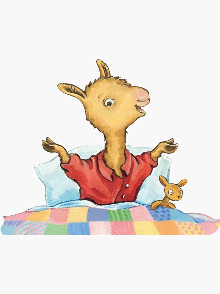 "Llama Llama Red Pajama" Sticker for Sale by rariley2 | Redbubble