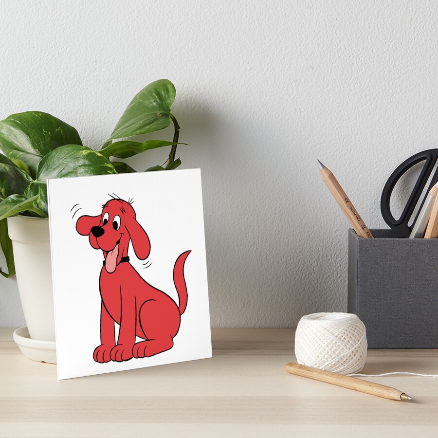 "Clifford the Big Red Dog" Sticker for Sale by rariley2 | Redbubble