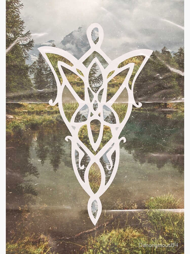 "Evenstar Polyscape" Art Print for Sale by Danonymous84 | Redbubble
