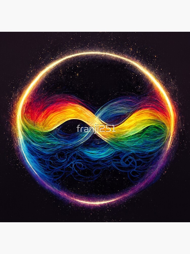 "Neuroqueer Infinity" Sticker for Sale by franji251 | Redbubble