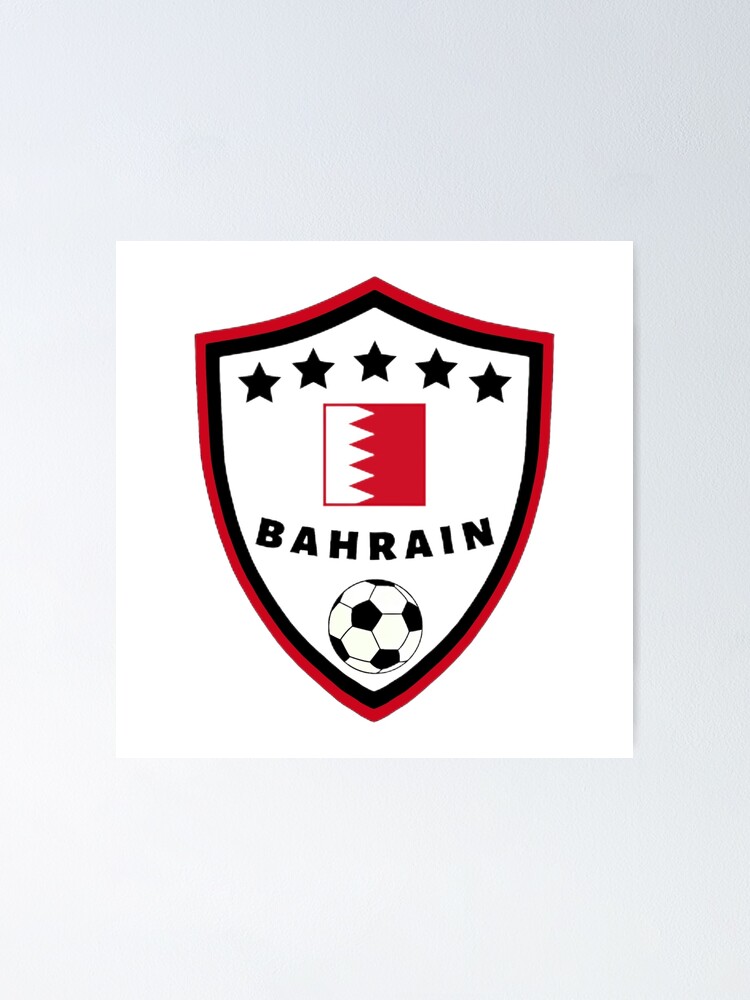 "Bahrain Football Team" Poster for Sale by Footballunite | Redbubble
