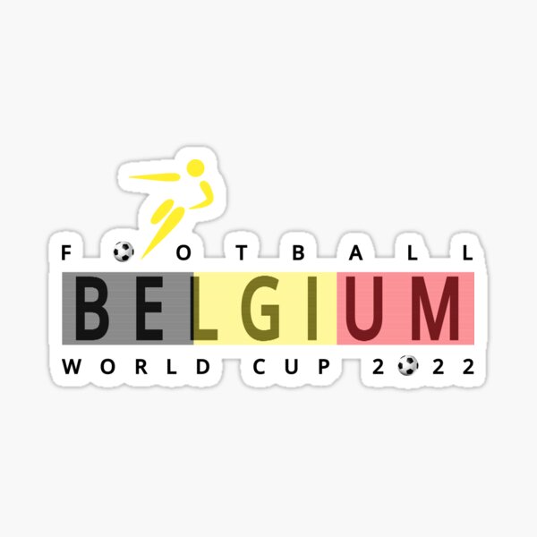 "FIFA World Cup 2022 Belgium" Sticker for Sale by kenuli | Redbubble