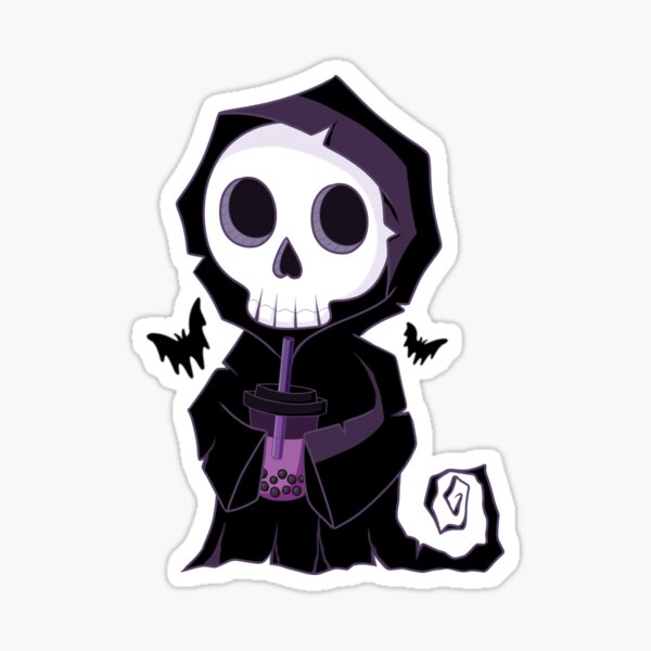 Speghetti Smores Teensy Sticker Vinyl Sticker/Reaper/Grim Reaper/Bones ...