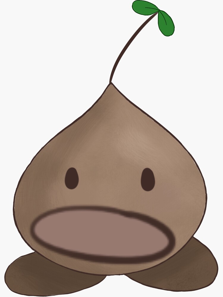 "screaming sprout mole" Sticker for Sale by poorboypluto | Redbubble