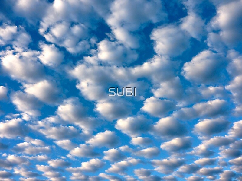"clouds perspective" by SUBI | Redbubble