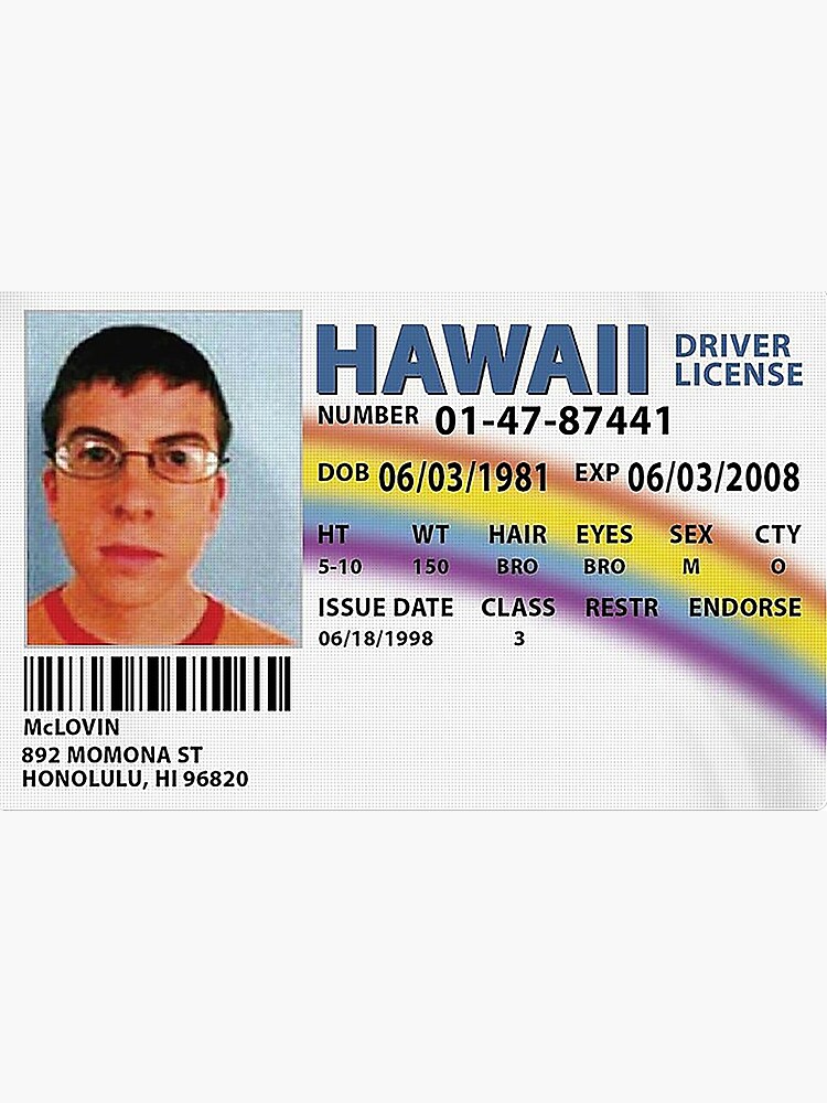 "Mclovin" Poster for Sale by mohammeddemari | Redbubble