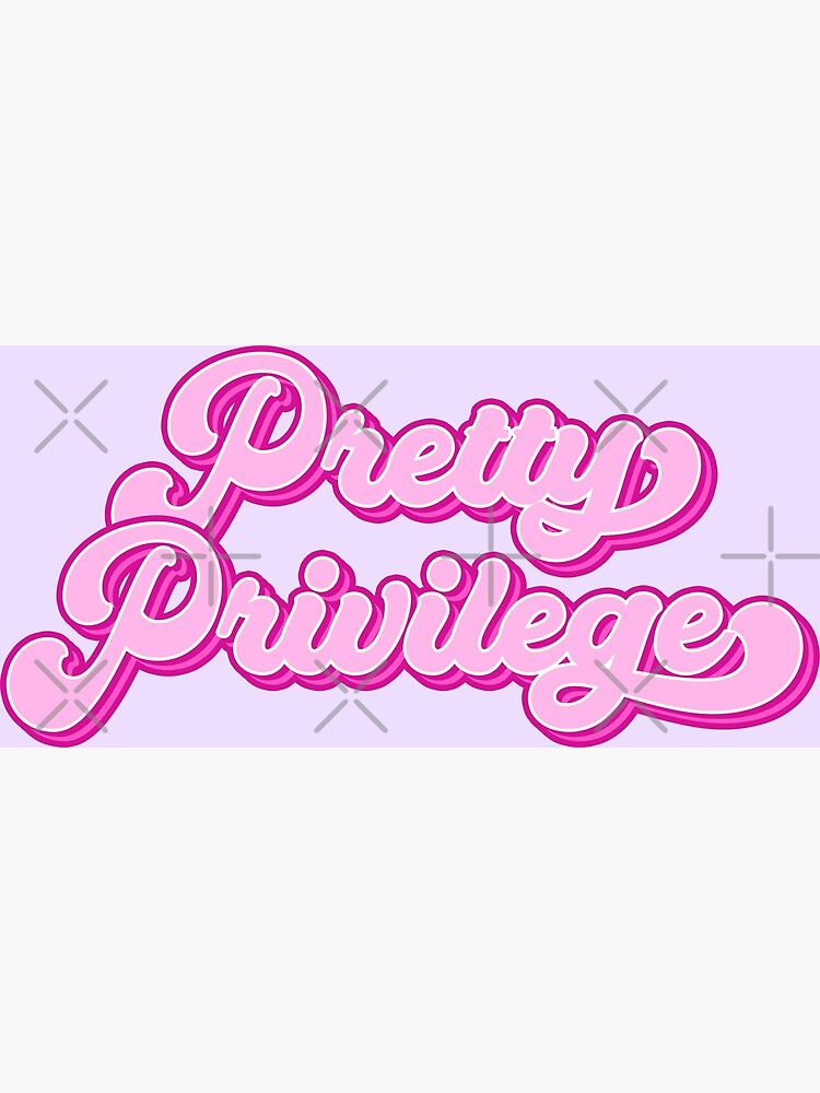 "Y2K Aesthetic Pretty Privilege Girly" Poster for Sale by SW-Boutique ...
