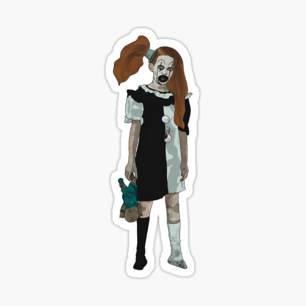 Little Pale Girl Sticker For Sale By Strayheartbja Redbubble