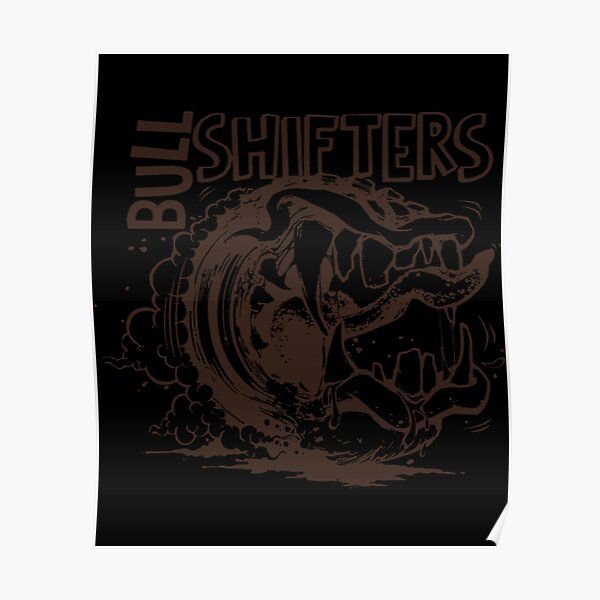 "Bull Shifters Dog logo vintage" Poster for Sale by SANTIAGOPAPPALA ...