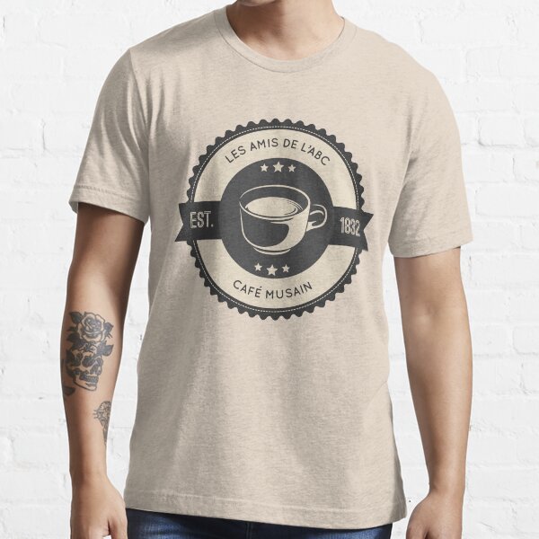 "Cafe Musain (6)" T-shirt for Sale by byebyesally | Redbubble | les ...