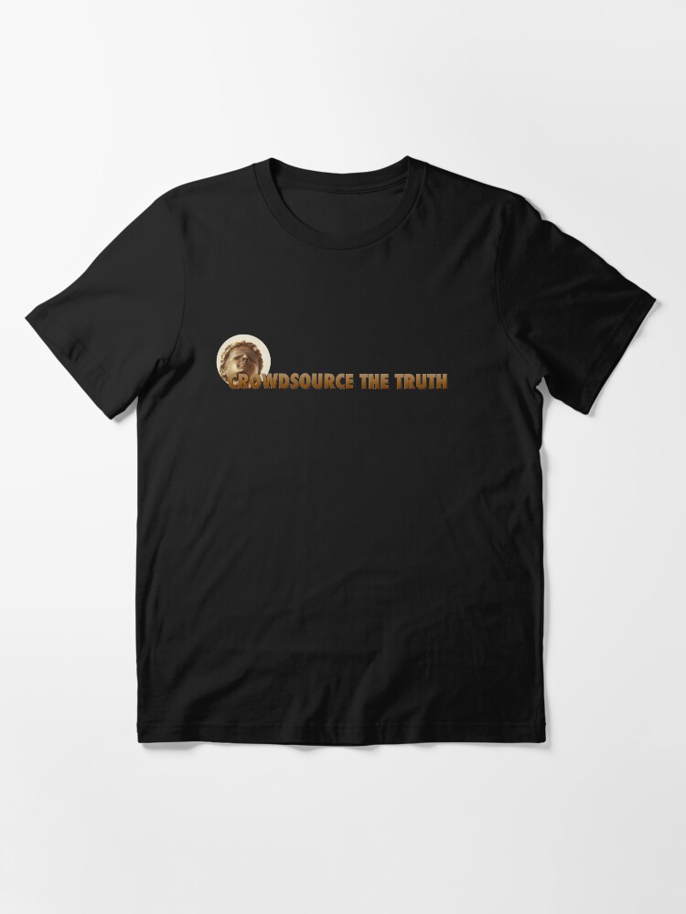 "Crowdsource The Truth Logo Gear" T-shirt for Sale by csthetruth ...