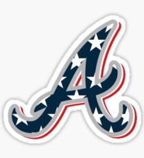 Atlanta Braves: Stickers | Redbubble