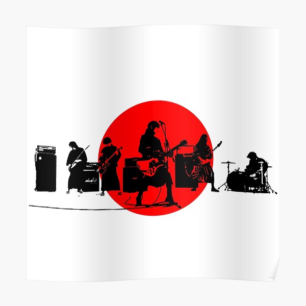 Japanese Band Posters | Redbubble