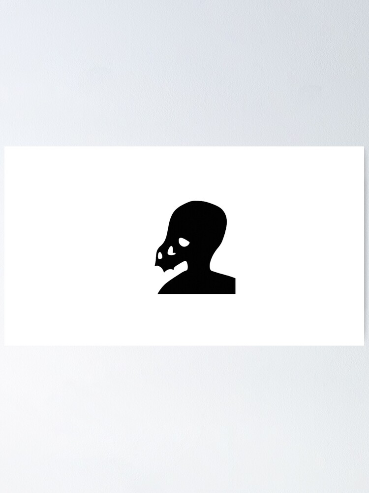 "Creature skull side profile" Poster for Sale by InfiniteAxolotl ...