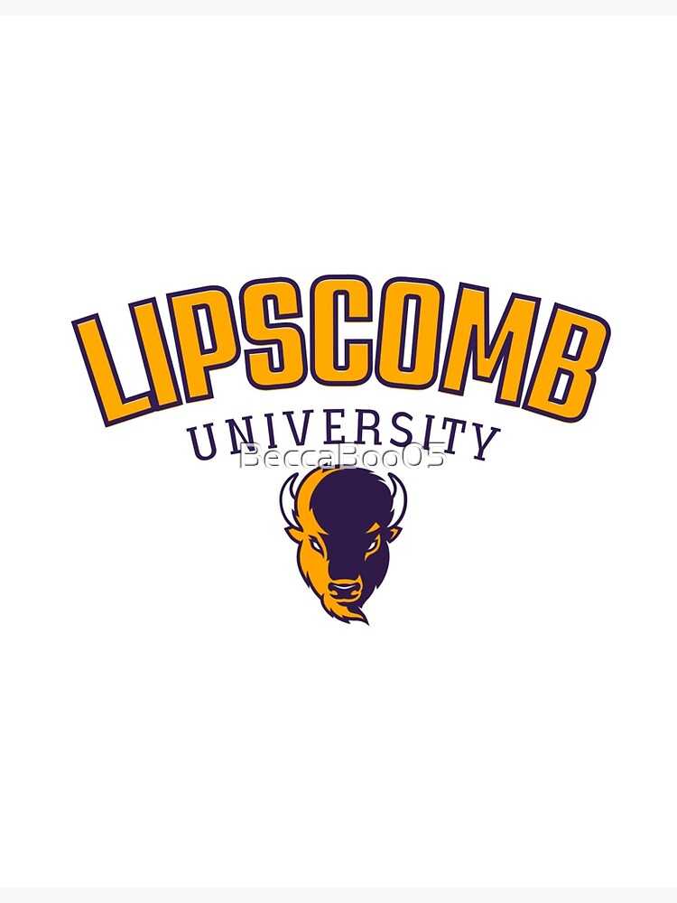 "Lipscomb University design w bison" Sticker for Sale by Becca Meenach ...