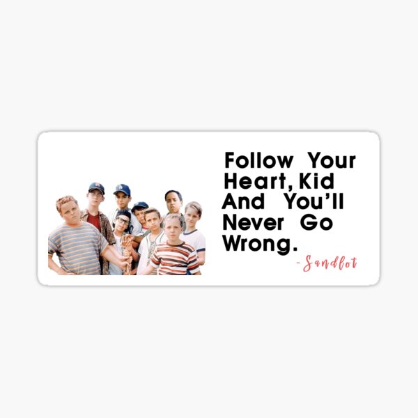 "Sandlot" Sticker for Sale by emerdmann | Redbubble