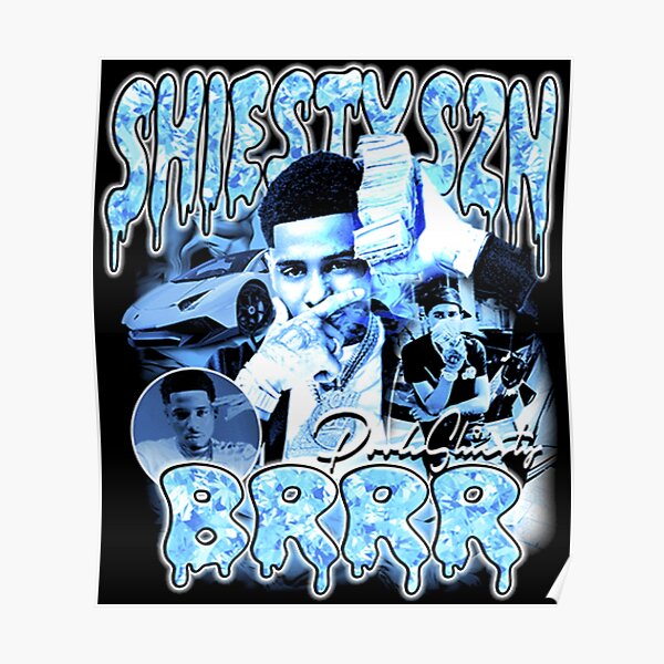 "POOH SHIESTY" Poster for Sale by hornasaru | Redbubble