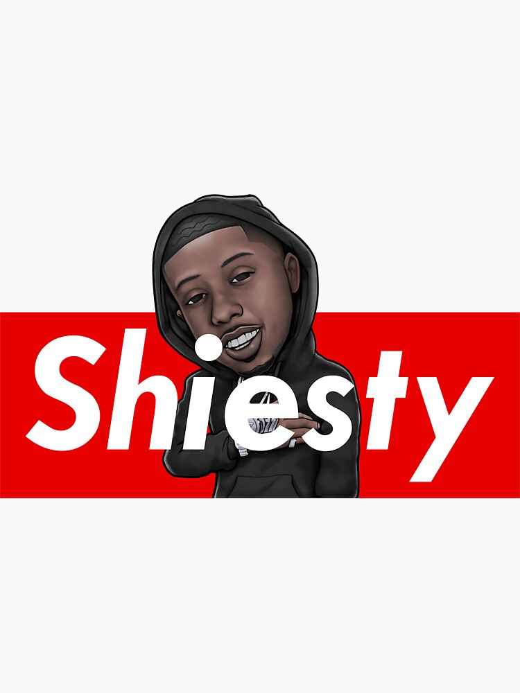 "POOH SHIESTY" Sticker for Sale by alicikgu | Redbubble