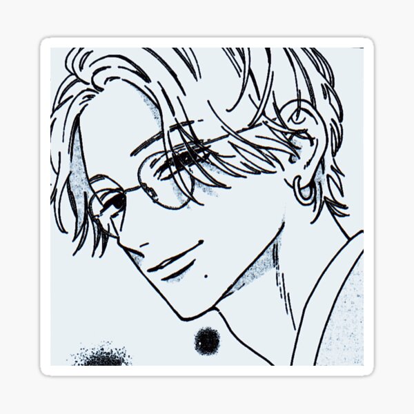 "Kohaku Ichimura Manga Art Design" Sticker for Sale by hazyweather ...