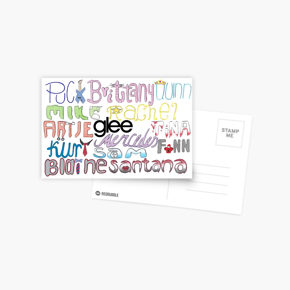 "Glee Large" Sticker for Sale by Katemorey09 | Redbubble