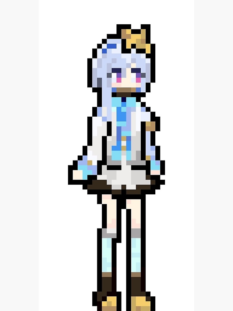 "Pixel Art Amane Kanata Hololive" Art Print for Sale by HoshiSSB | Redbubble
