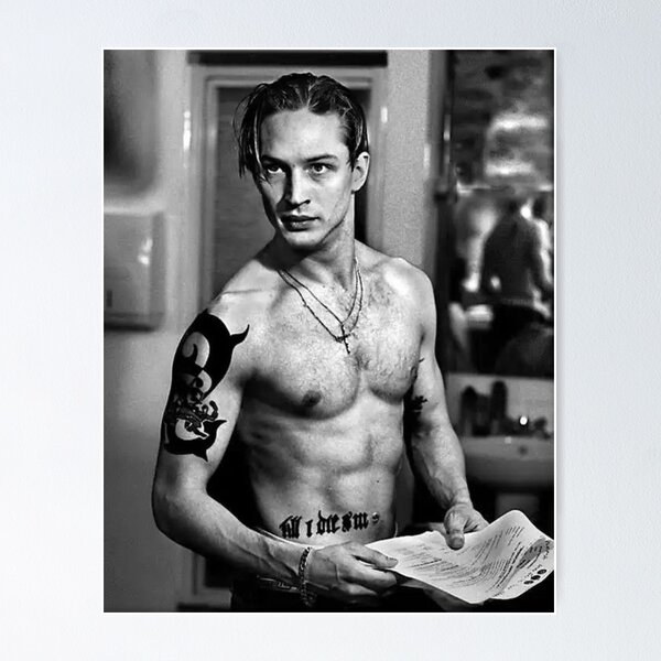 "Young Tom Hardy" Poster for Sale by dixnbubz | Redbubble