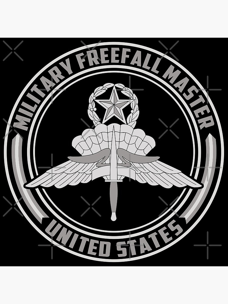 "Military Freefall Parachutist #2783" Poster for Sale by Rare-Militia ...