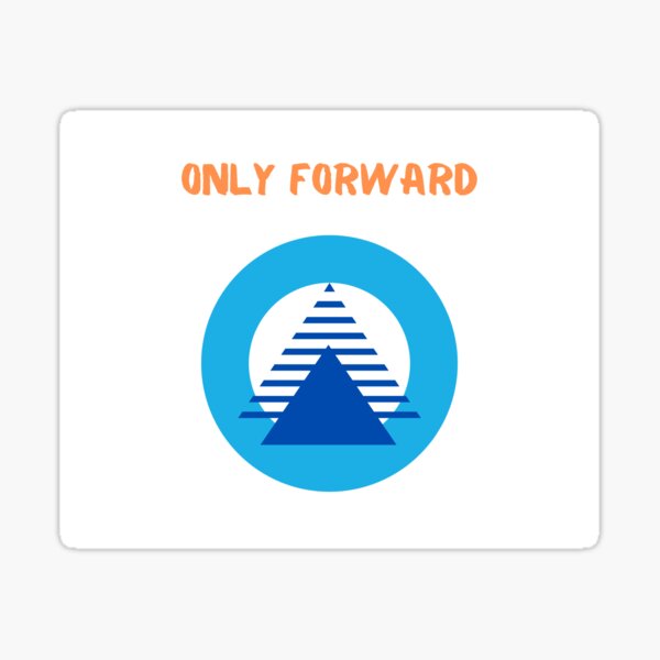 "Logo forward" Sticker for Sale by day309 | Redbubble