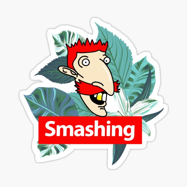 "Smashing" Sticker by amygrace | Redbubble