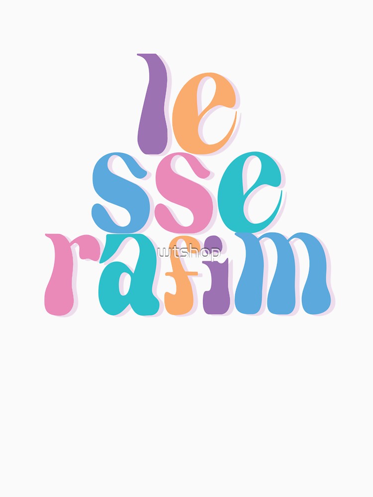 "Retro - LE SSERAFIM" T-shirt for Sale by wtshop | Redbubble ...