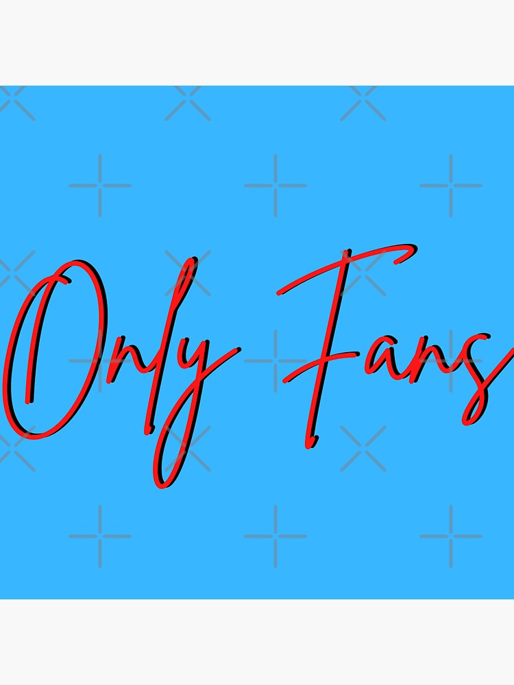 "Only fans Art Design" Sticker for Sale by Ghanshyam03 | Redbubble