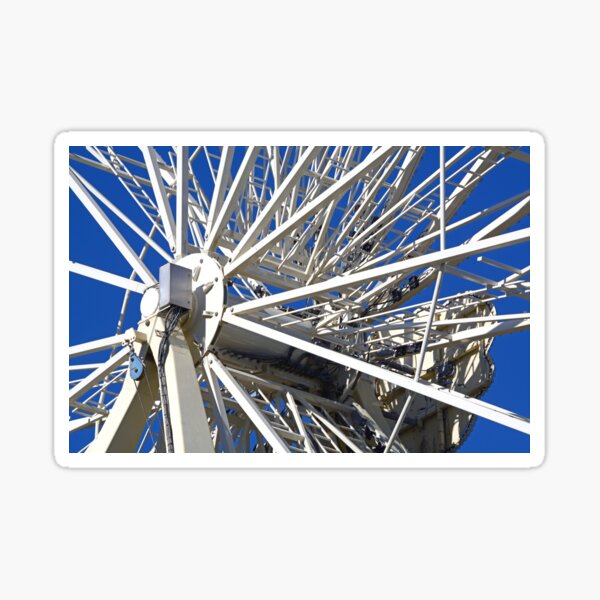 "The Mighty Ferris Wheel" Sticker for Sale by AlexaZari | Redbubble
