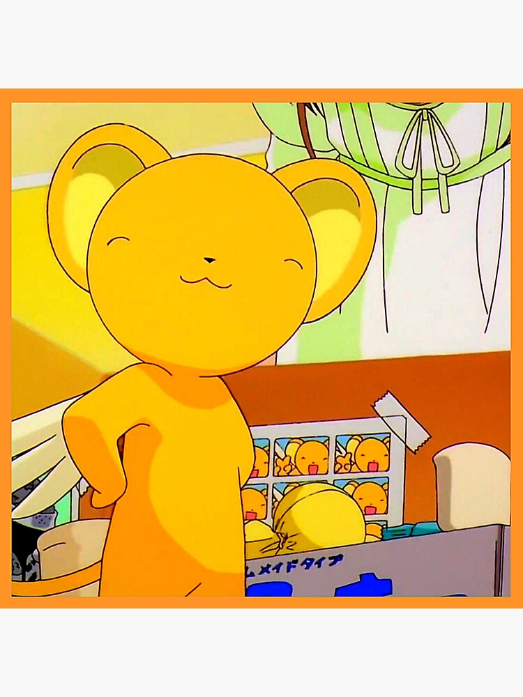 "Cerberus/Kero-chan Anime Art Design" Sticker for Sale by hazyweather ...