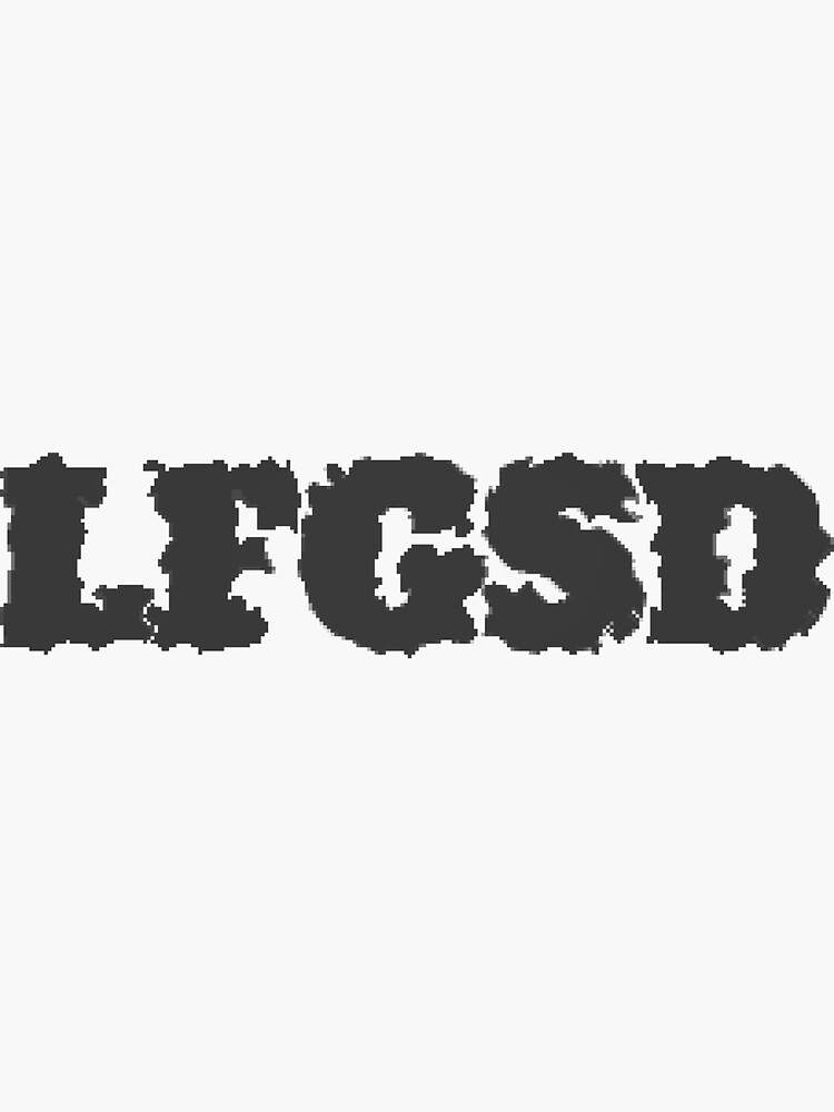 "LFGSD - san diego baseball V.007" Sticker for Sale by digitalpaper22 ...