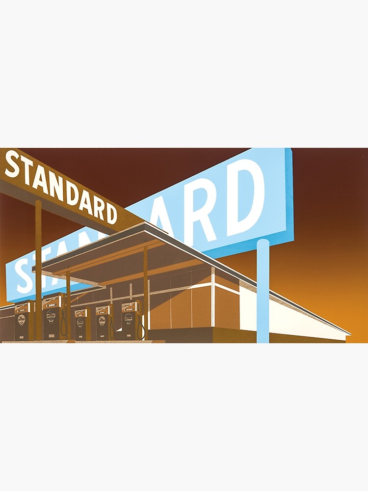 Double Standard | Ed Ruscha Premium Matte Vertical Poster sold by ...
