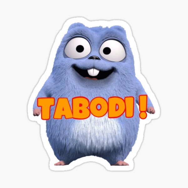 "Grizzly and the Lemmings - Tabodi " Sticker for Sale by JulieKnapp ...