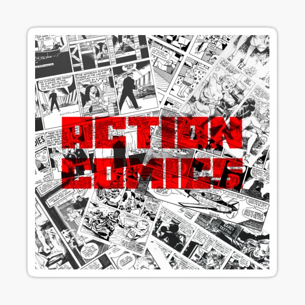 "Creative world of comics " Sticker for Sale by BibinArt | Redbubble