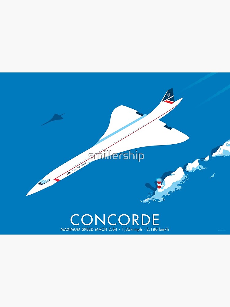 "Concorde" Poster for Sale by smillership | Redbubble
