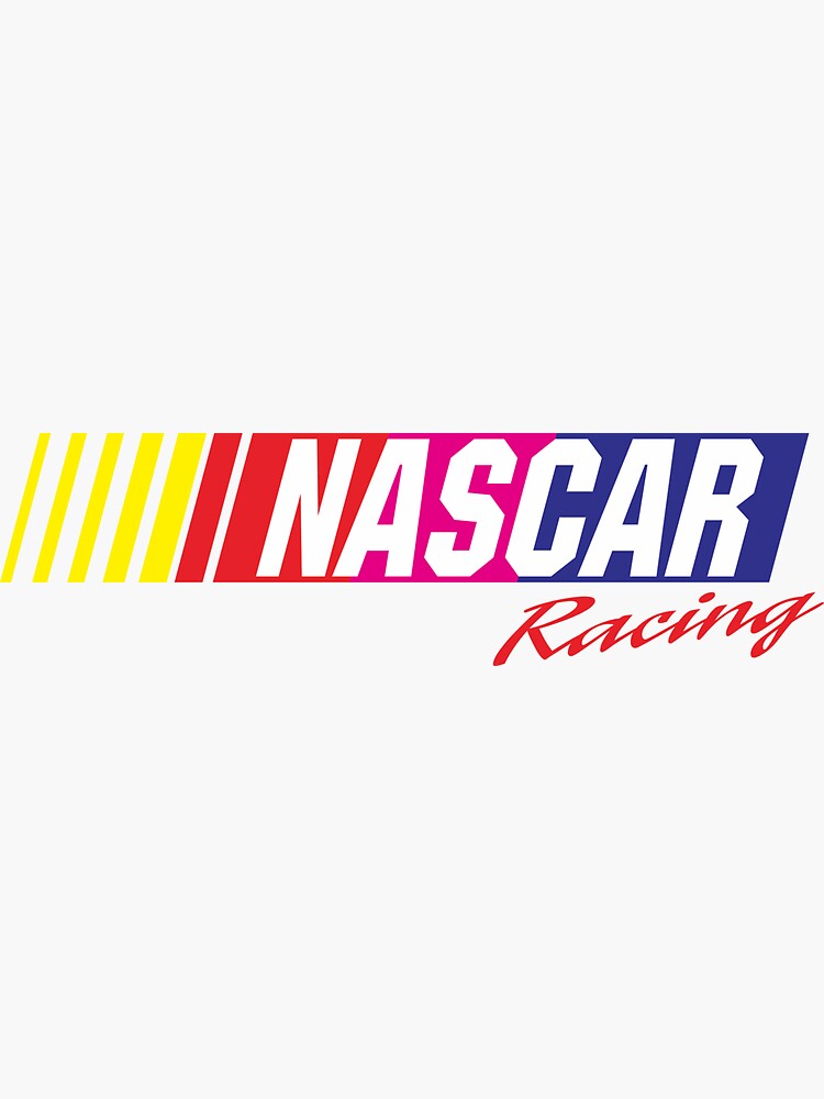"nascar racing logo" Sticker for Sale by viagordha | Redbubble