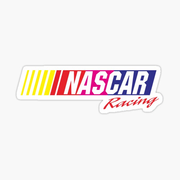 "nascar racing logo" Sticker for Sale by viagordha | Redbubble