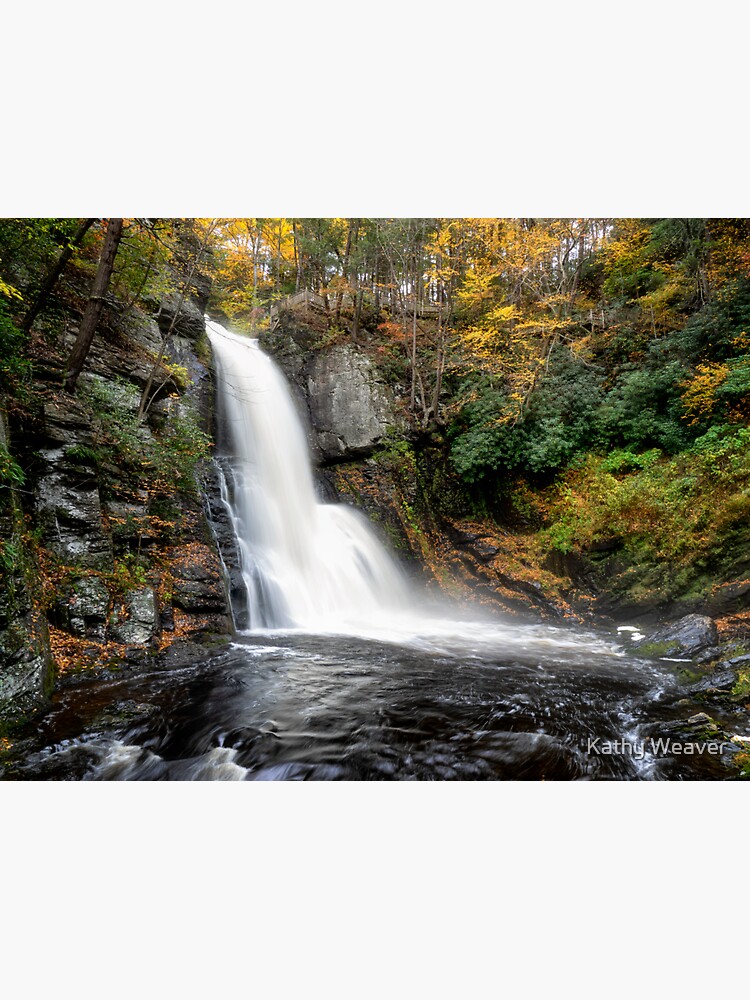 "Bushkill Falls - Lehman, PA" Sticker for Sale by kdxweaver | Redbubble