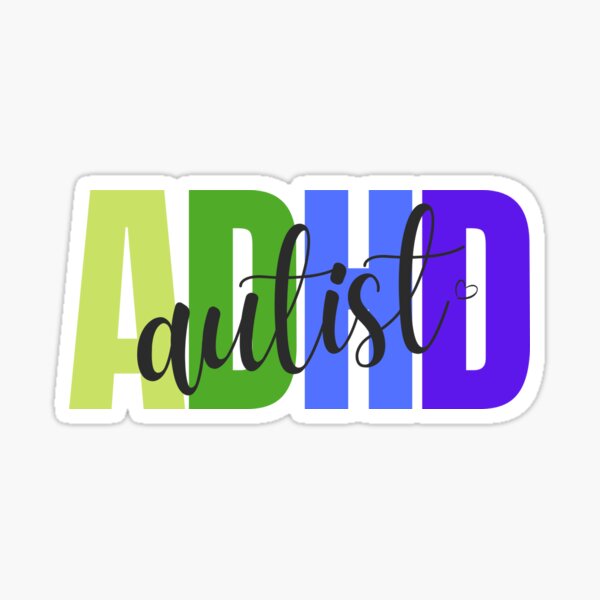 Audhd Stickers for Sale | Redbubble