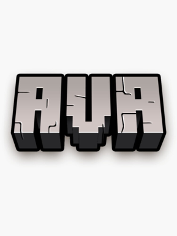 "Ava - Minecraft Nametag - Ava Minecraft Name Label" Sticker for Sale ...