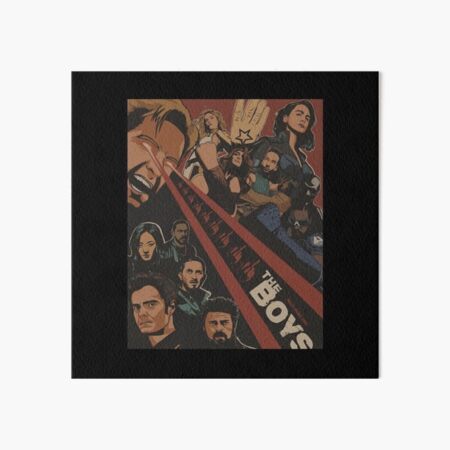 Lámina rígida «Supes, los chicos, billy carnicero, diabólico ...