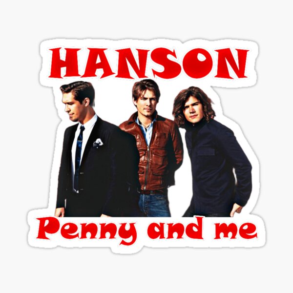 "Hanson-Penny and me" Sticker for Sale by AissTee | Redbubble