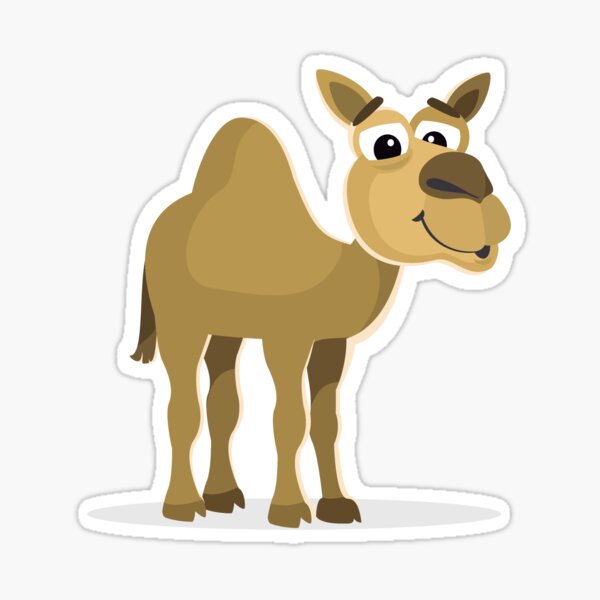 "Cute Camel" Sticker for Sale by BayouBoutique | Redbubble