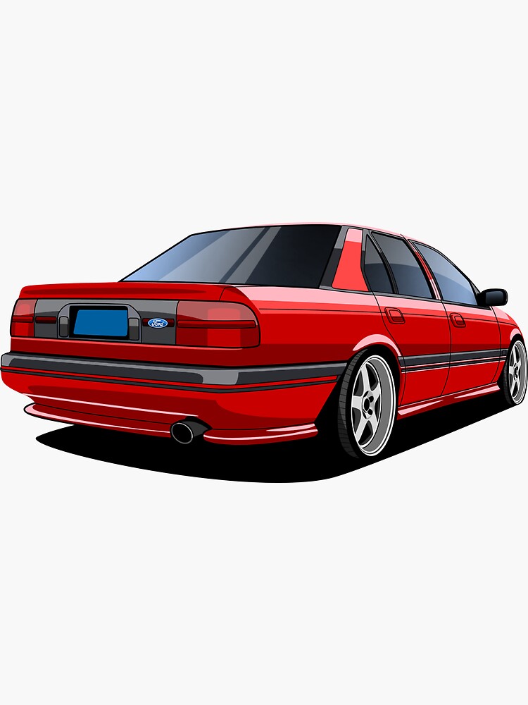 "Ford Falcon Ed XR6" Sticker for Sale by ocifo | Redbubble